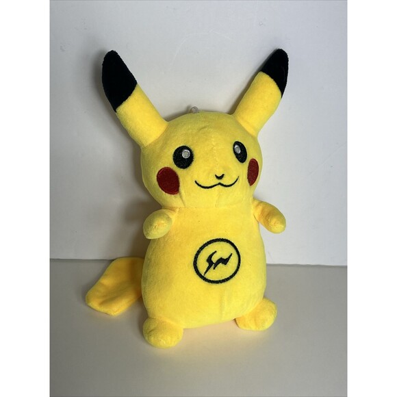 Pokemon | Toys | Pikachu Plush Pokemon Thunderbolt Style Window Cling ...